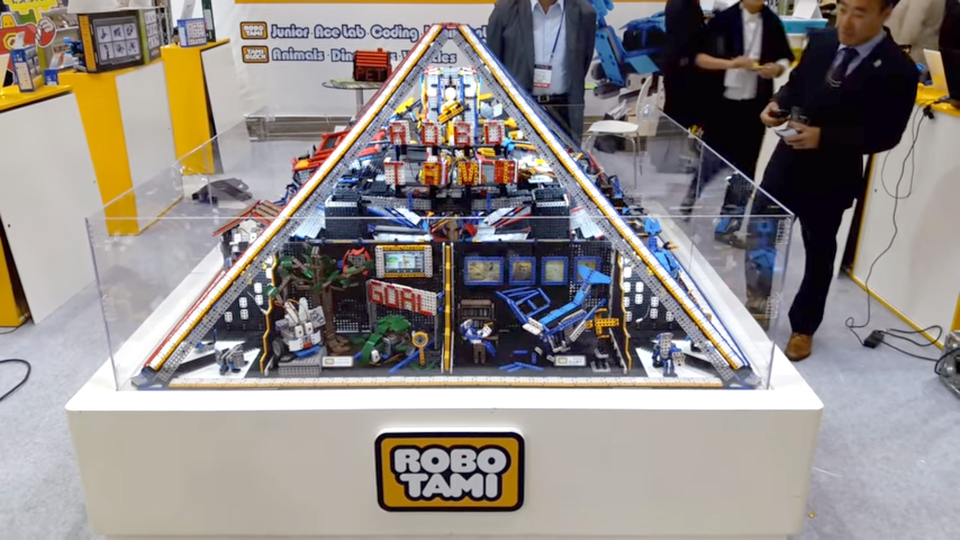 【動画紹介】ROBOTRON/ROBOTAMI (A large Exhibits) ｜ロボットプログラミング 教材 ROBOTAMI